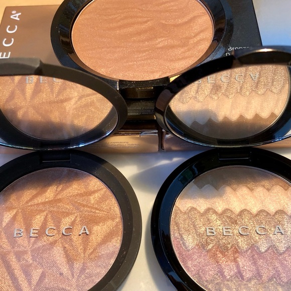 BECCA | Makeup | 3pc Becca Bronzed Bondi Bronzer Bronzed Amber Gradient ...